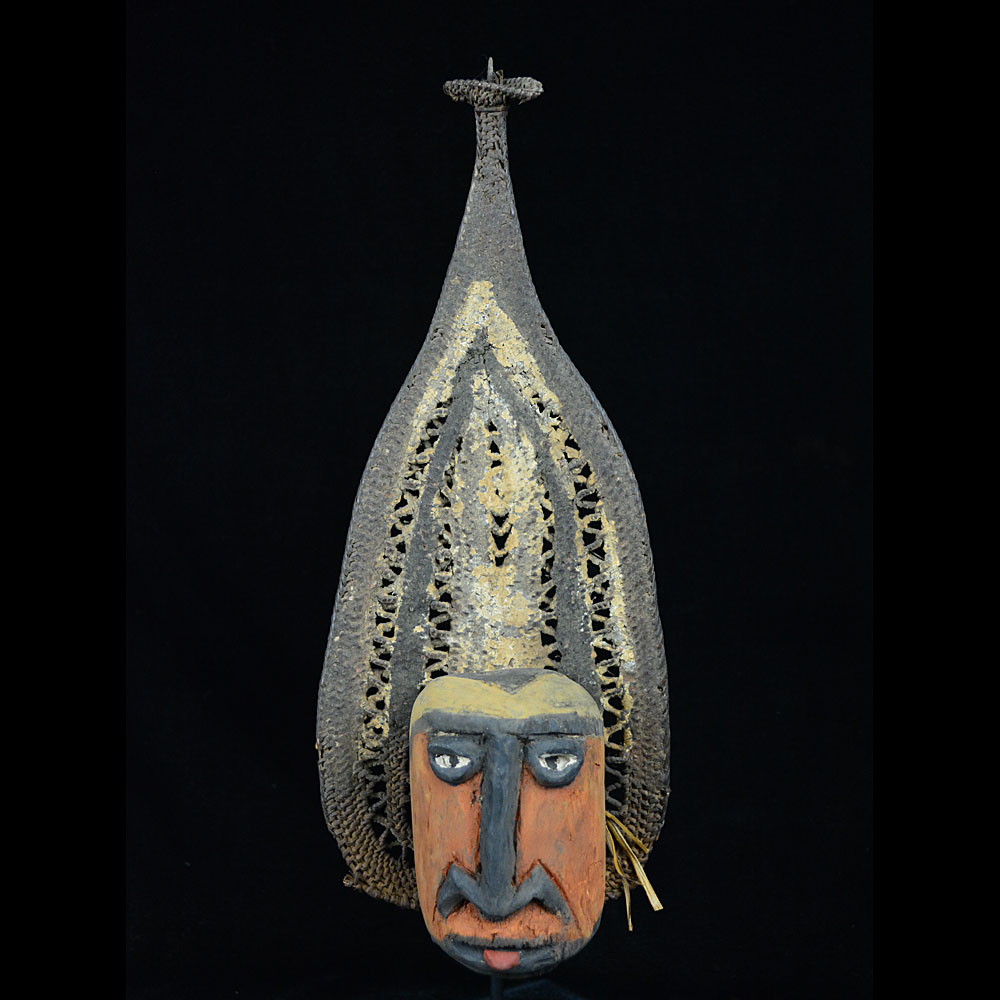 Yam Ceremony Ancestor Head with Yam Fan Decoration, Abelam People – 23 ...